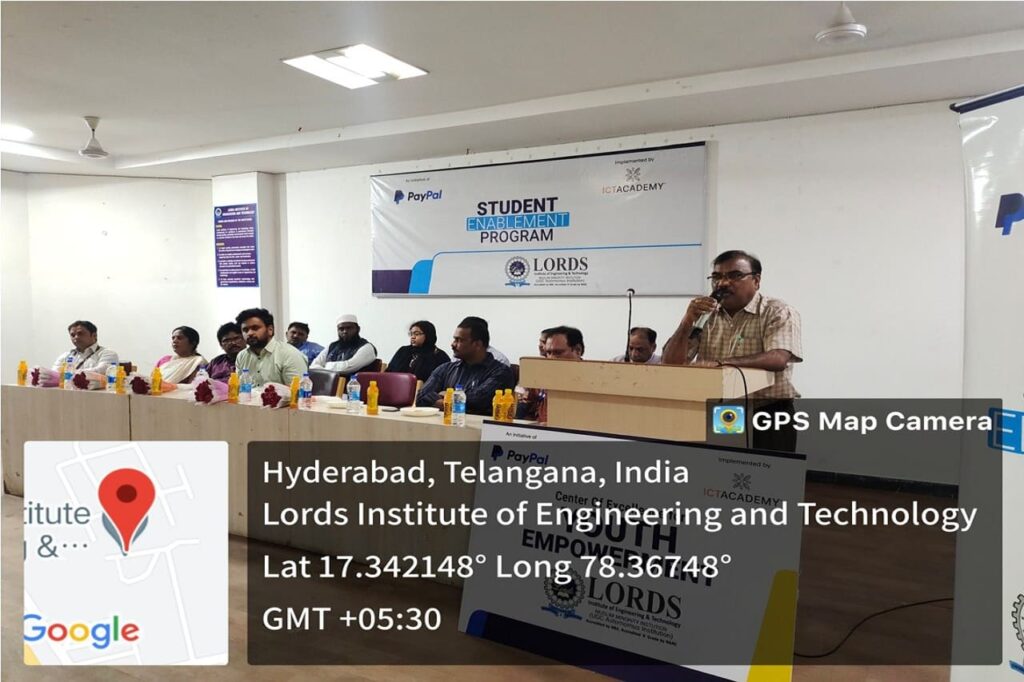 Inauguration of Student Enablement Program - Lords Institute of Engineering and Technology