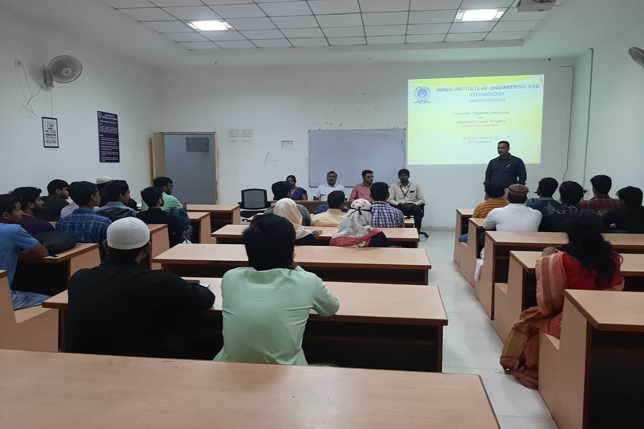 Microsoft Cyber Security Training - Lords Institute of Engineering and ...