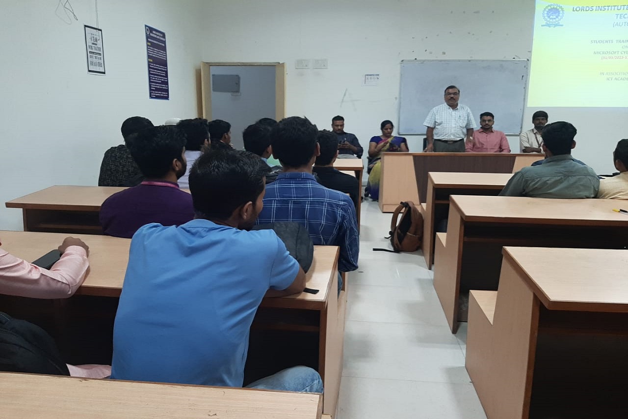 Microsoft Cyber Security Training - Lords Institute of Engineering and ...