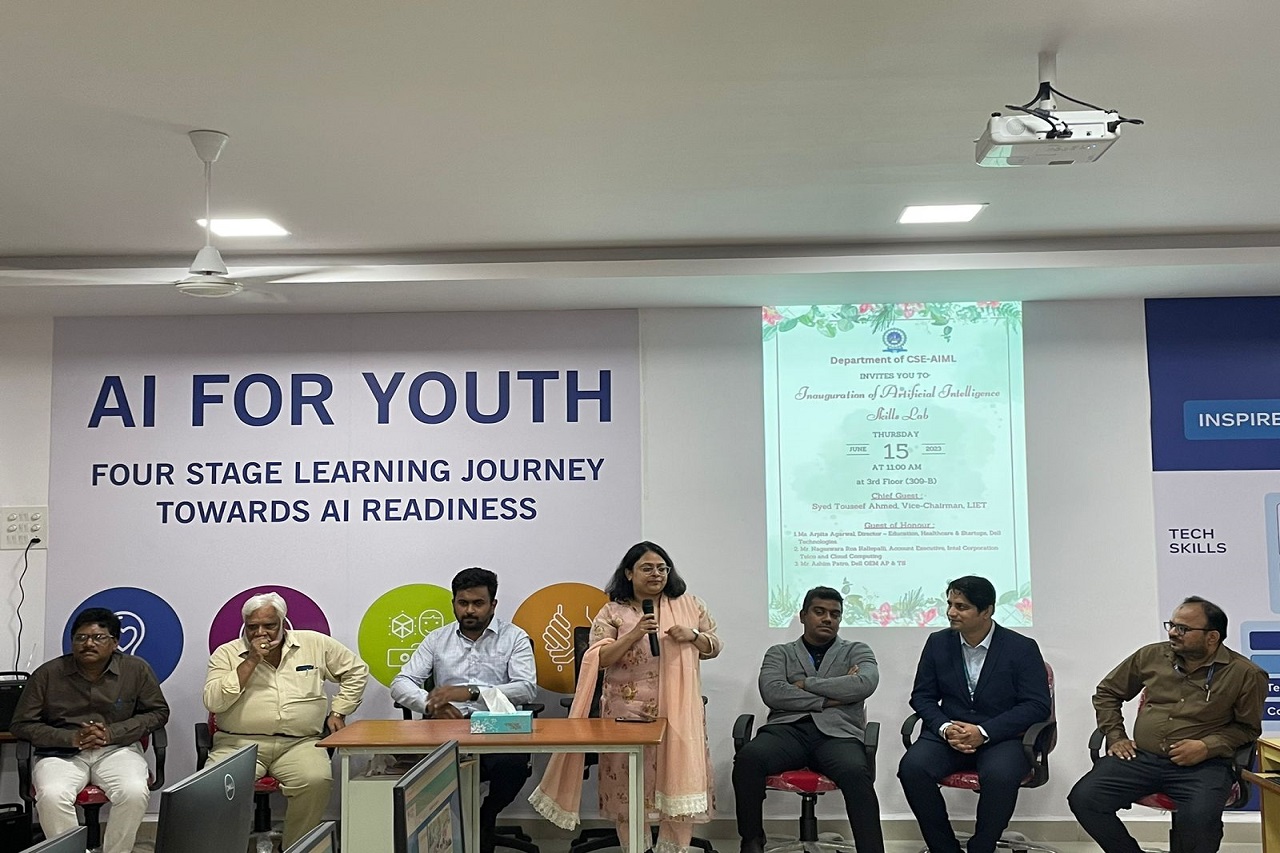 Inauguration of Centre of Excellence in AI - Lords Institute of ...