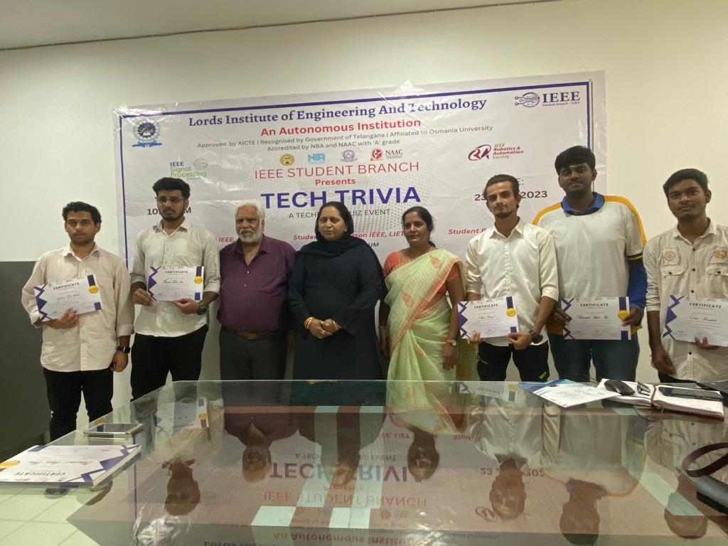 Tech Trivia - Lords Institute of Engineering and Technology