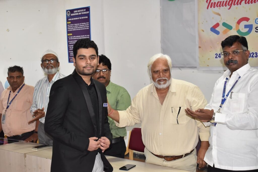 Inauguration Ceremony of Google DSC - Lords Institute of Engineering ...