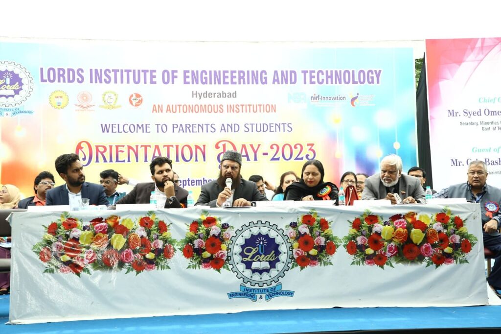 Orientation Programme 2023 - Lords Institute of Engineering and Technology