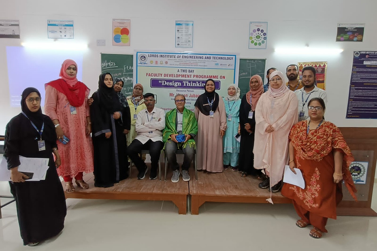 FDP on Design Thinking - Lords Institute of Engineering and Technology