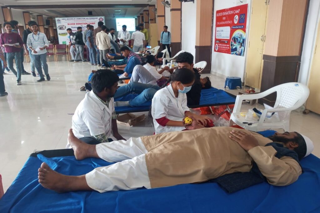 Blood Donation Camp - Lords Institute of Engineering and Technology