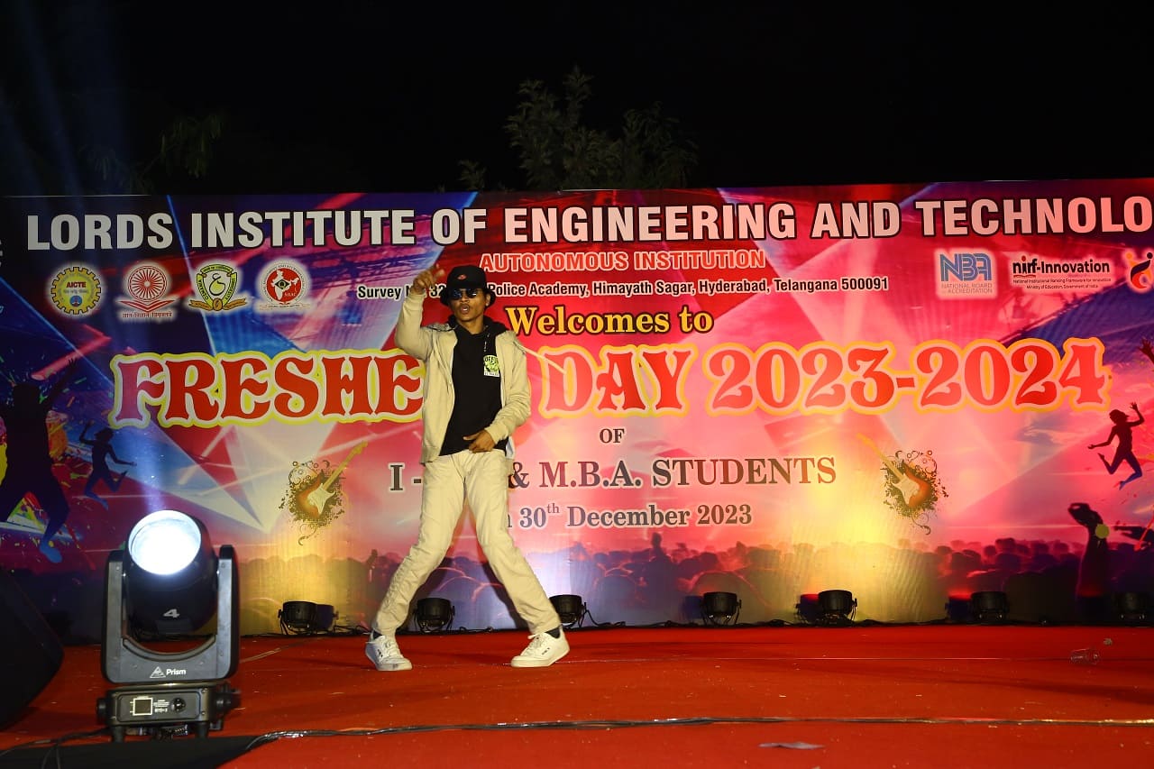 Fresher’s Day 2023-24 - Lords Institute of Engineering and Technology