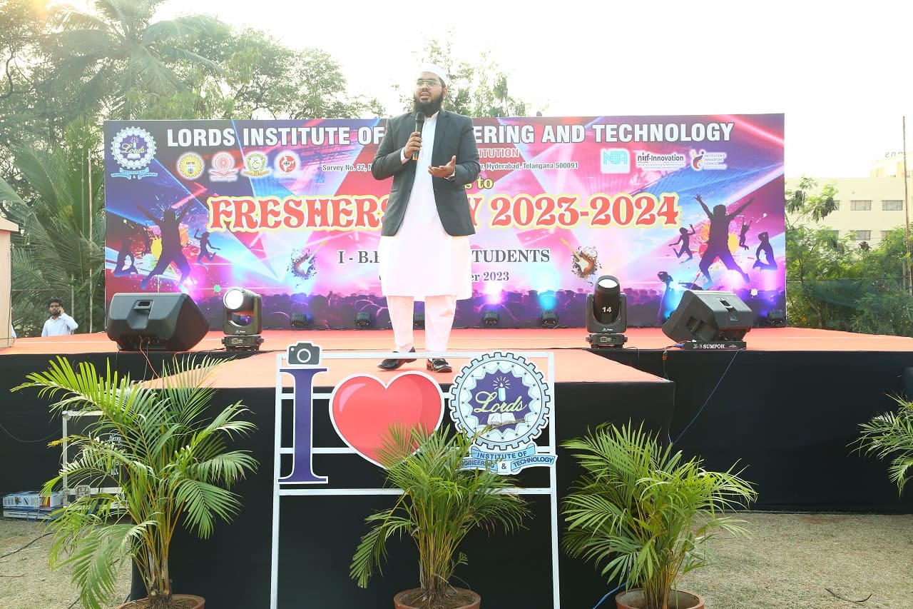 Fresher’s Day 2023-24 - Lords Institute of Engineering and Technology