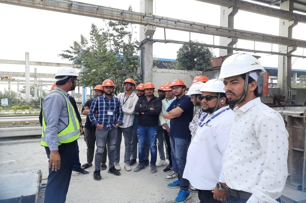 Industrial Visit to Preca Precast Manufacturing Unit - Lords Institute ...