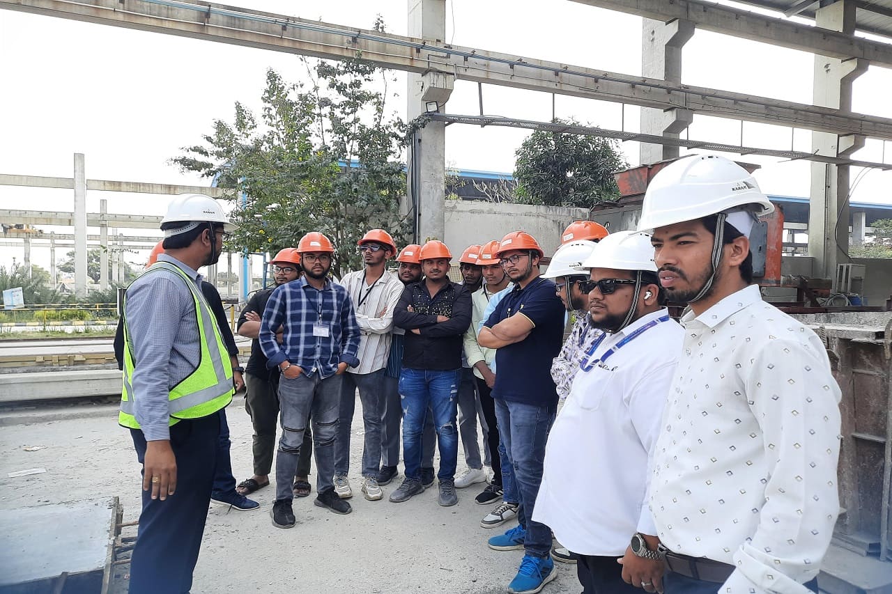 Industrial Visit to Preca Precast Manufacturing Unit - Lords Institute ...