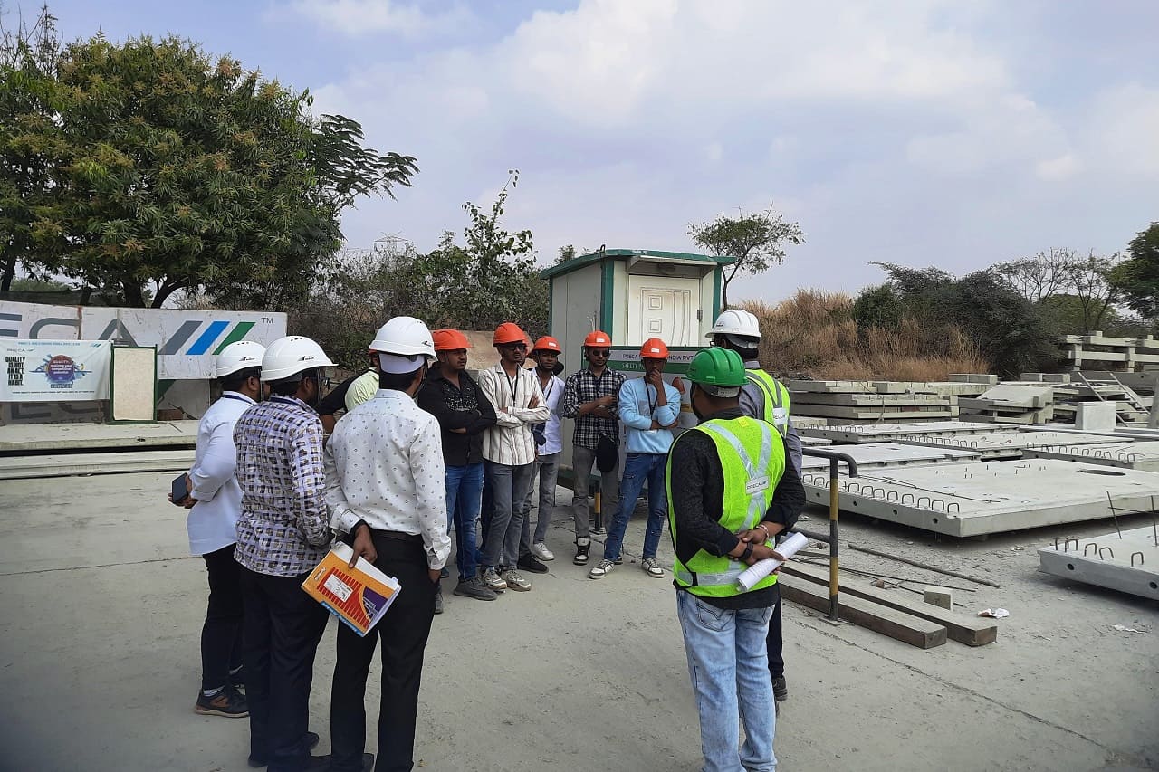 Industrial Visit to Preca Precast Manufacturing Unit - Lords Institute ...