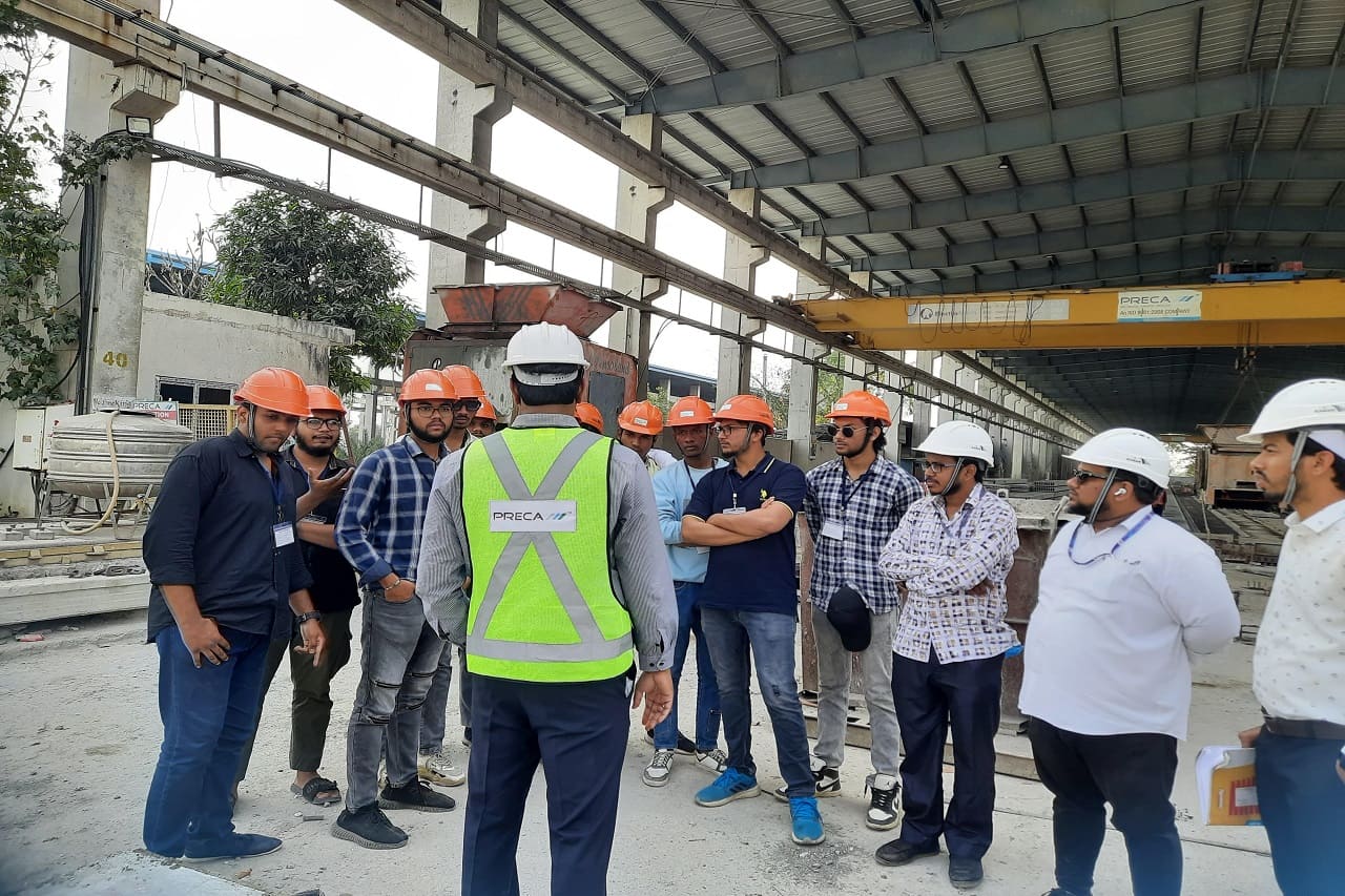 Industrial Visit to Preca Precast Manufacturing Unit - Lords Institute ...
