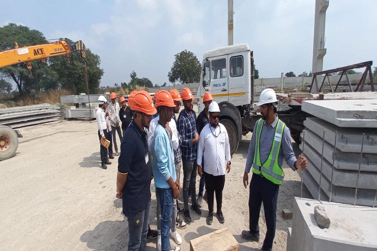 Industrial Visit to Preca Precast Manufacturing Unit - Lords Institute ...