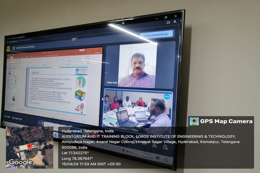 Academic Governance and Quality - Lords Institute of Engineering and ...