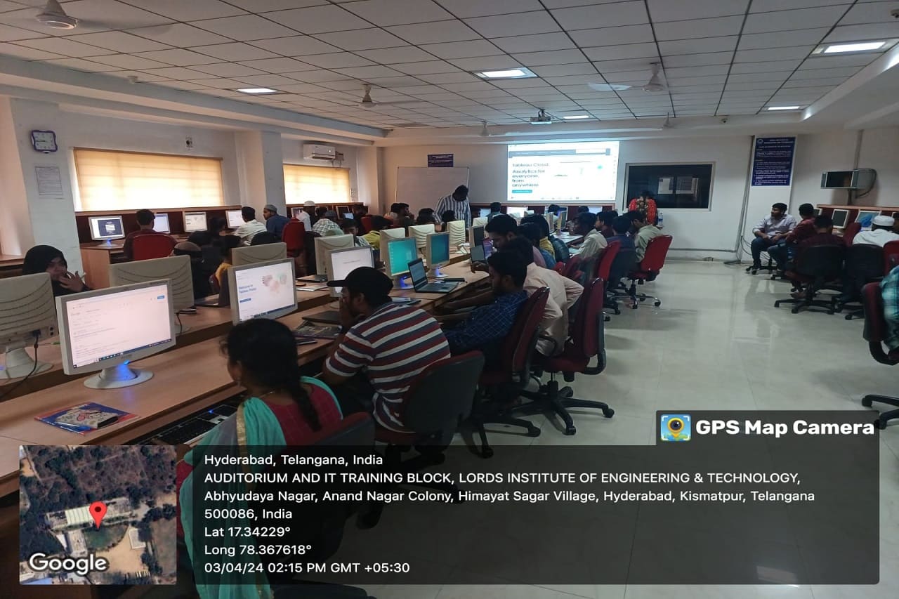 SDP on Data Analytics & Data Visualization - Lords Institute of Engineering and Technology