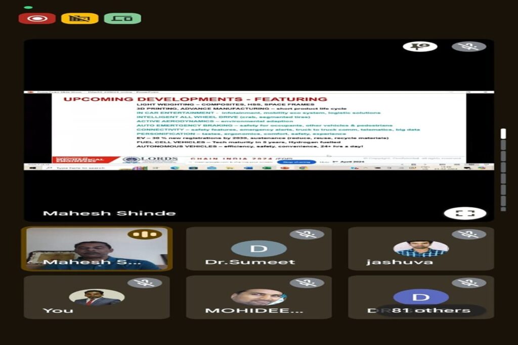 One week National Level FDP on “Emerging Trends in Mechanical ...