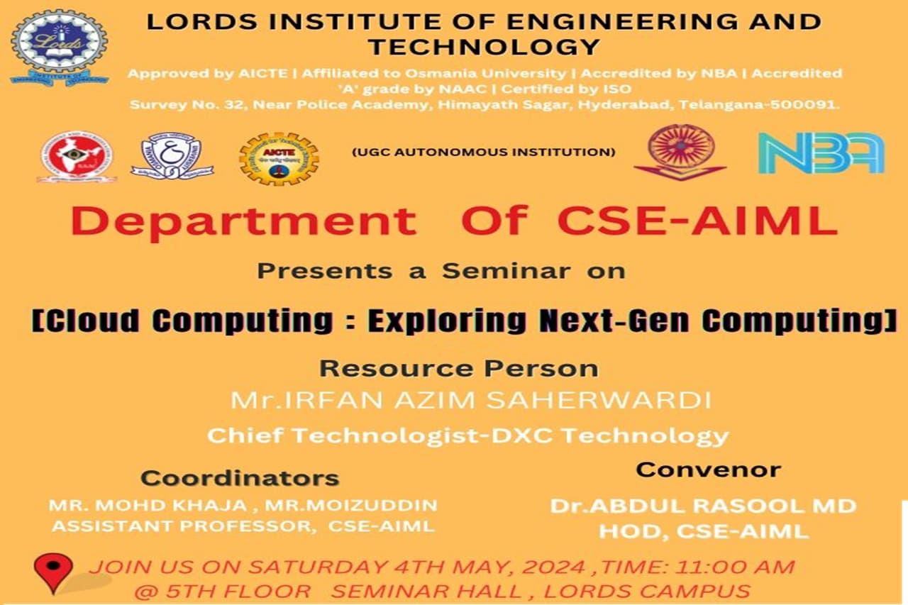 Lords Institute of Engineering and Technology – Official Website