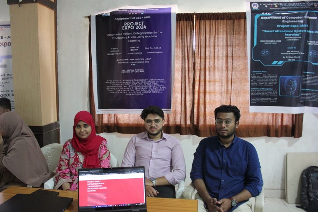 Project Expo 2024 - Lords Institute of Engineering and Technology