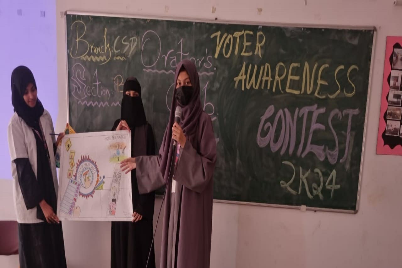 Voters Awareness Contest 2024 - Lords Institute of Engineering and ...