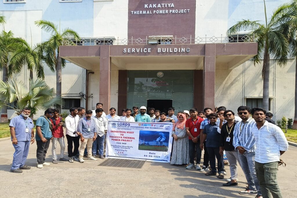 Industrial Visit to KTPS - Lords Institute of Engineering and Technology