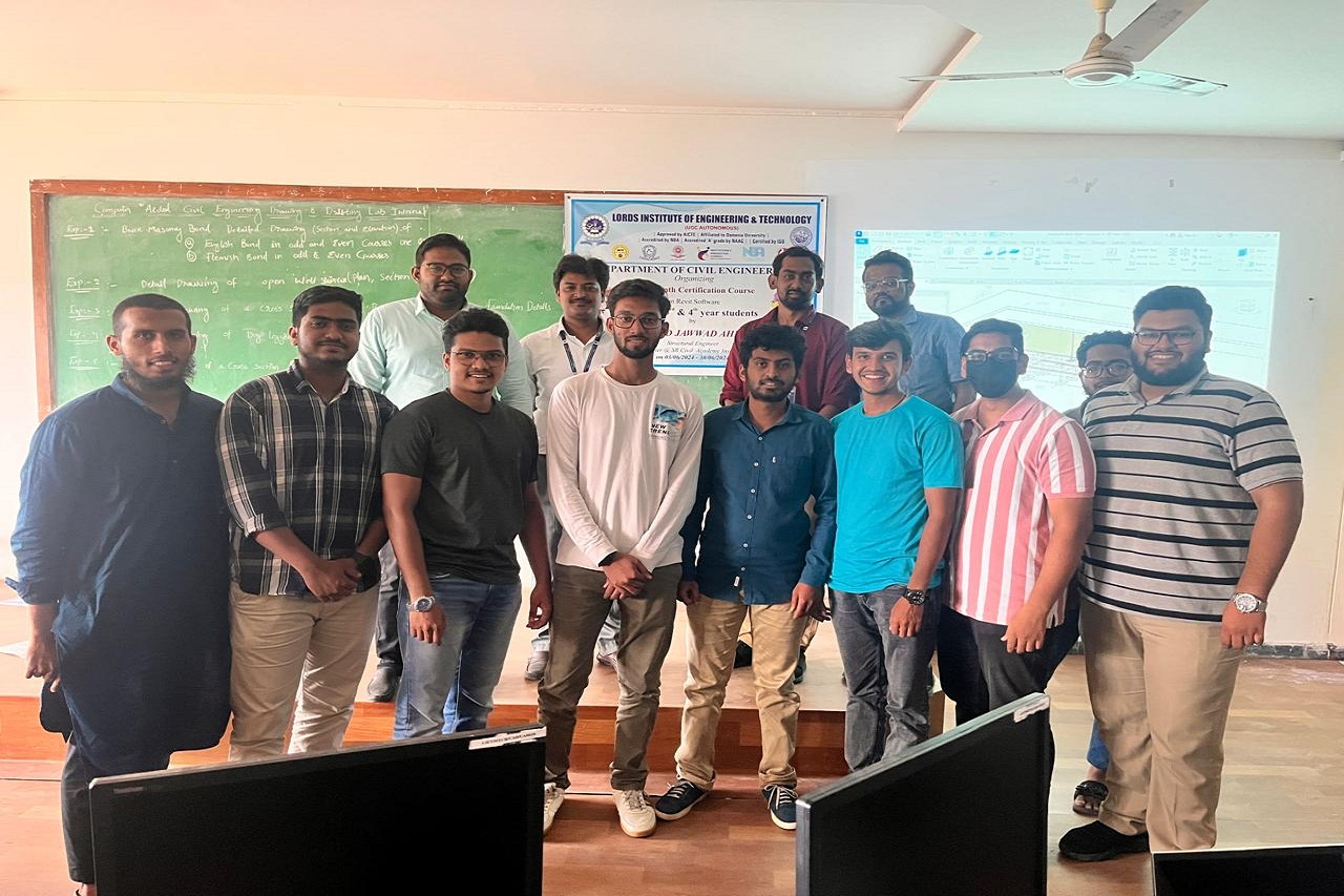 Certification course on Revit Software - Lords Institute of Engineering ...