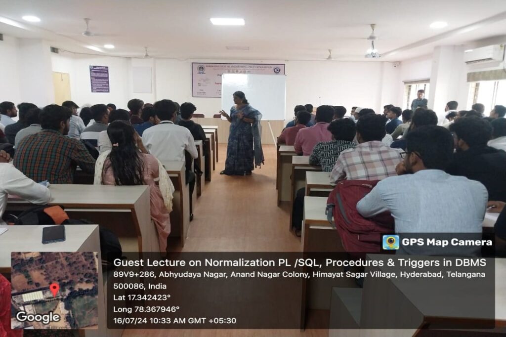 Normalization Plsql Procedures And Triggers In Dbms Lords Institute 4160