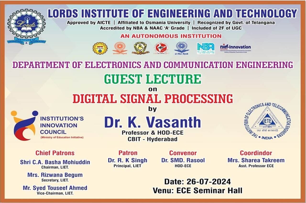 Lords Institute of Engineering and Technology – Official Website