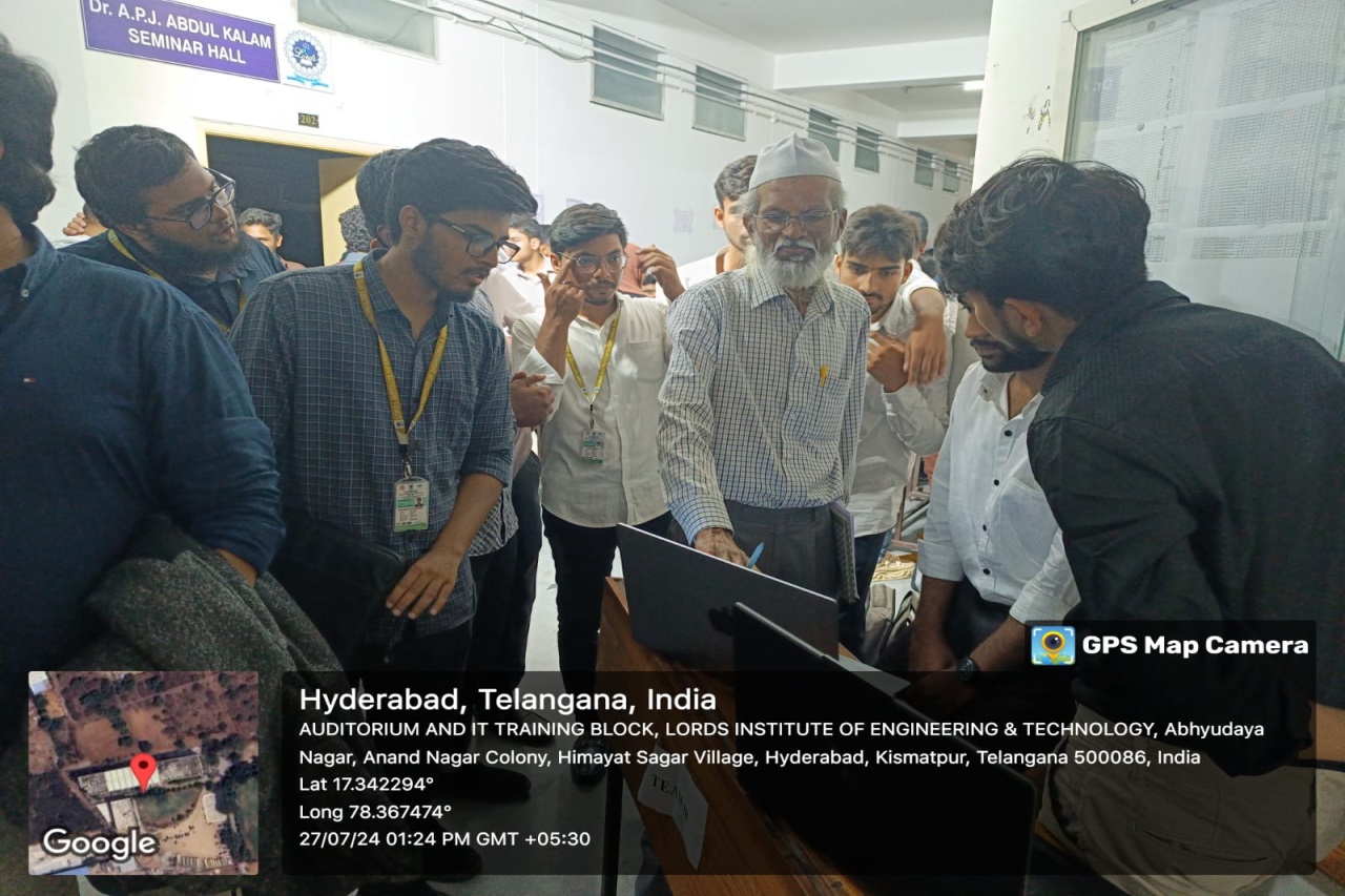 Spark 1.0 Show ur Talent Project Expo-2024 - Lords Institute of Engineering and Technology