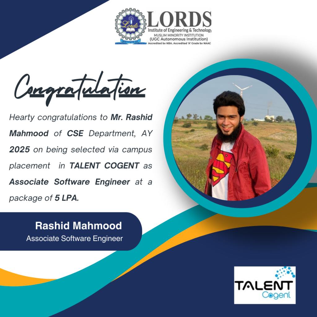 Training and Placement Cell - Lords Institute of Engineering and Technology