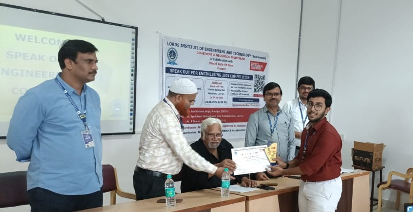 Computer Science & Engineering – Data Science - Lords Institute of Engineering and Technology