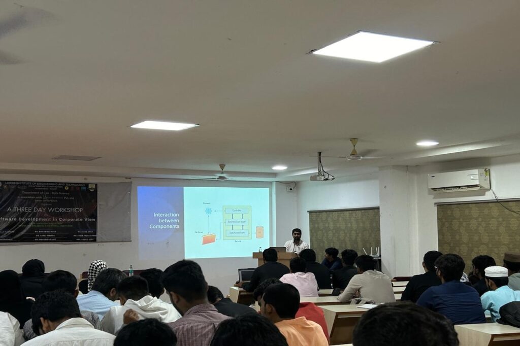 Workshop on Software Development - Lords Institute of Engineering and ...