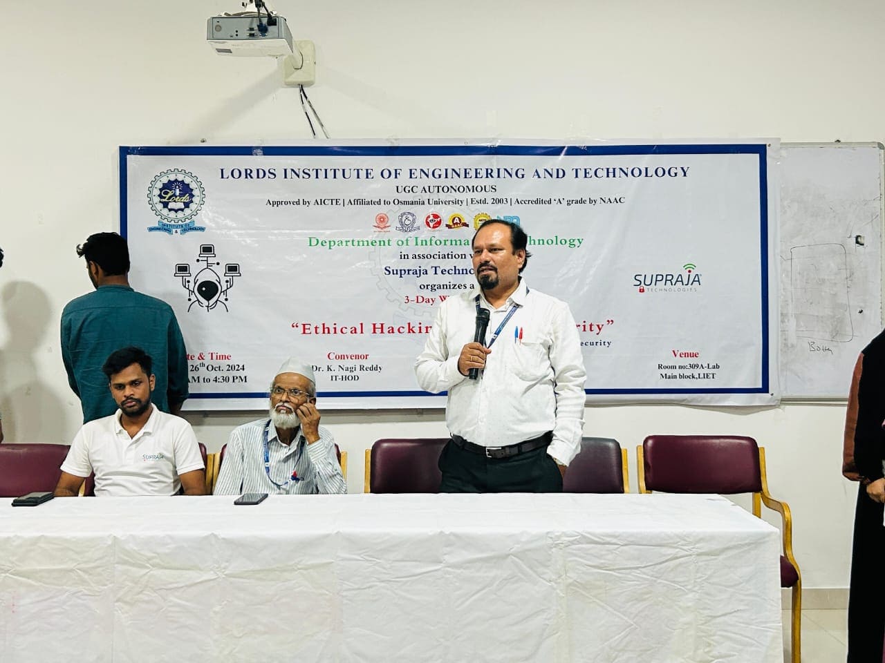 Workshop on Ethical Hacking and Cyber Security - Lords Institute of ...