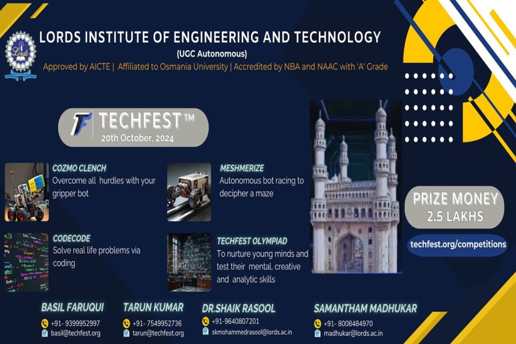 Techfest 2024 - Lords Institute of Engineering and Technology
