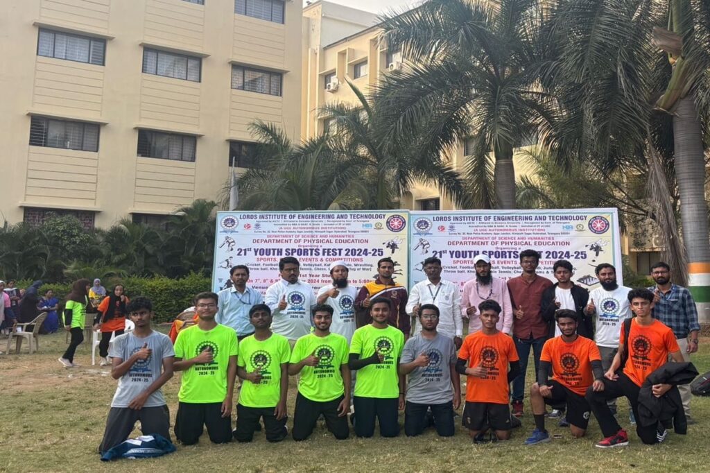 21st Youth Sports Fest 2024 - Lords Institute of Engineering and Technology