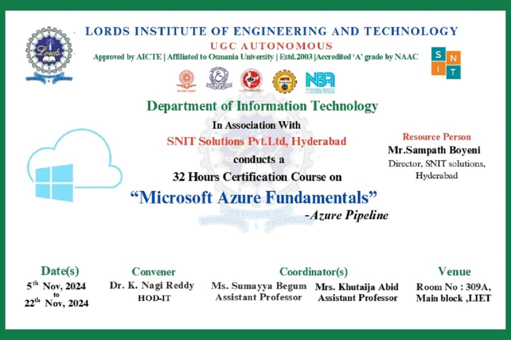 Certification Course on Microsoft Azure Fundamentals – Azure Pipelines ...