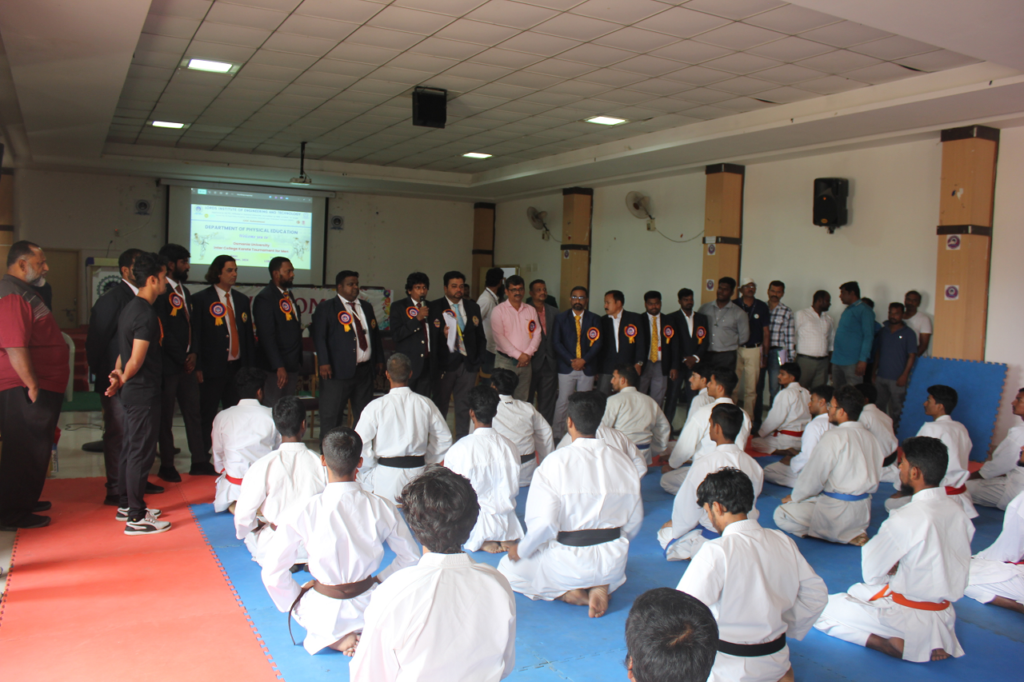 Osmania University Inter College Karate Tournament for Men - Lords ...