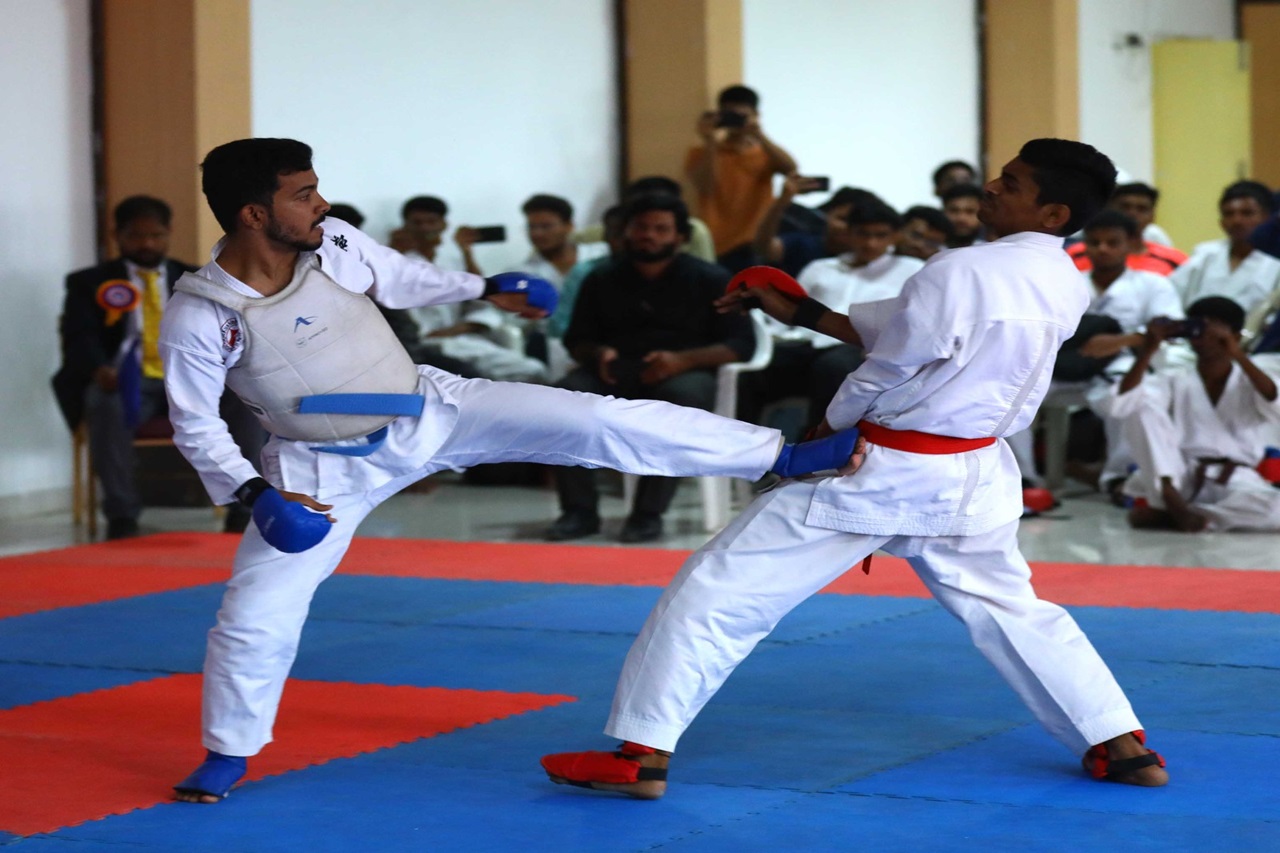 Osmania University Inter College Karate Tournament For Men Lords