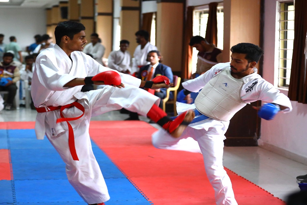 Osmania University Inter College Karate Tournament for Men - Lords ...