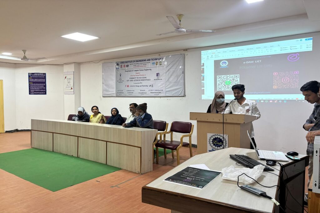 Workshop on Commit to Success - Lords Institute of Engineering and ...