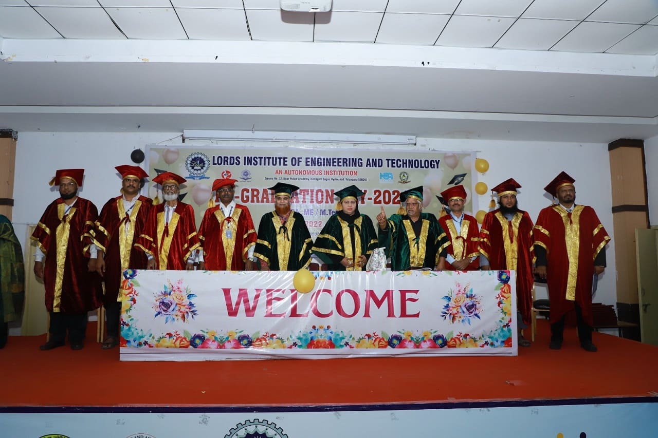 MBA Graduation Day 2025 - Lords Institute of Engineering and Technology