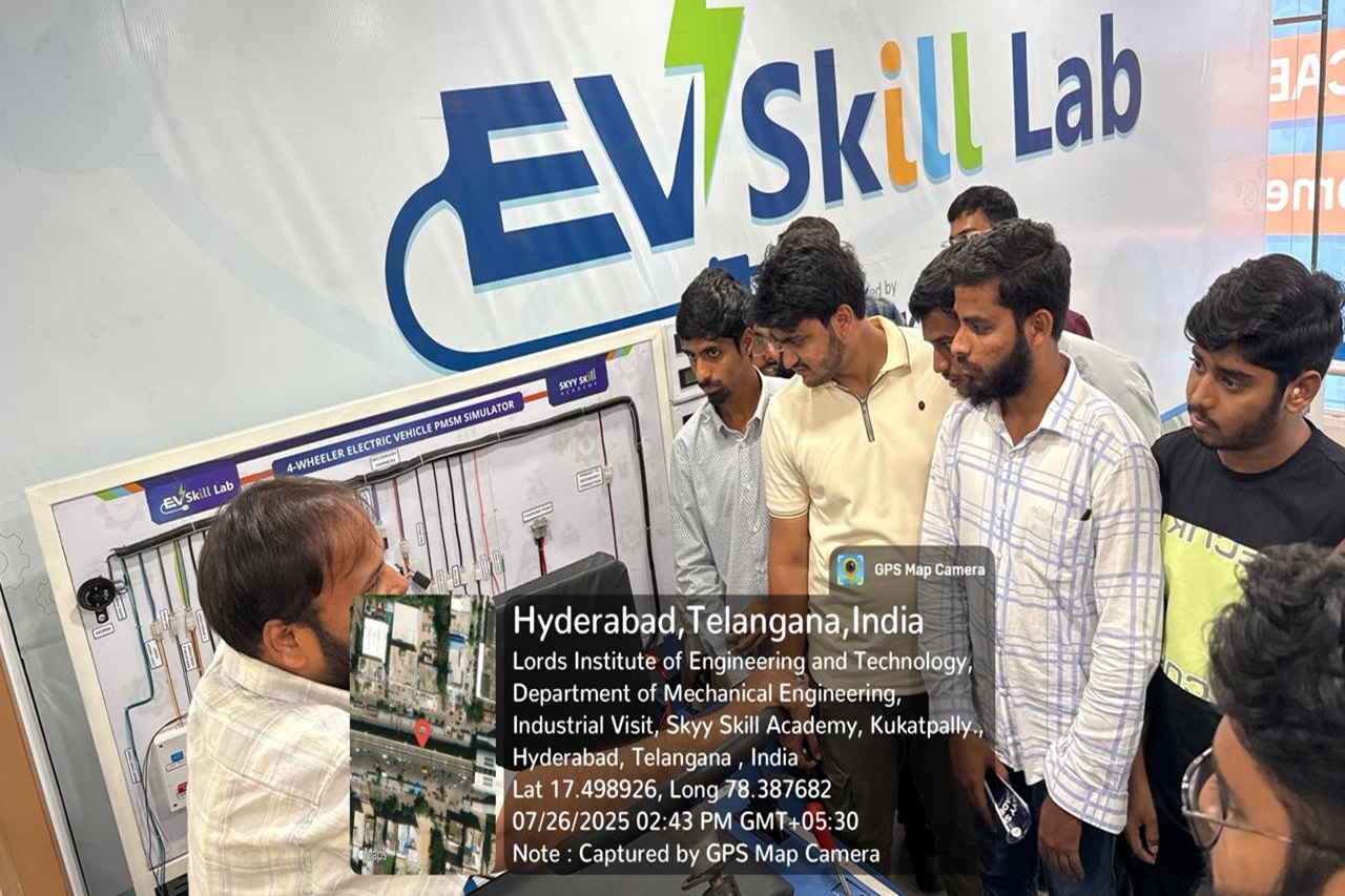 Industrial Visit to Skill Academy - Lords Institute of Engineering and ...
