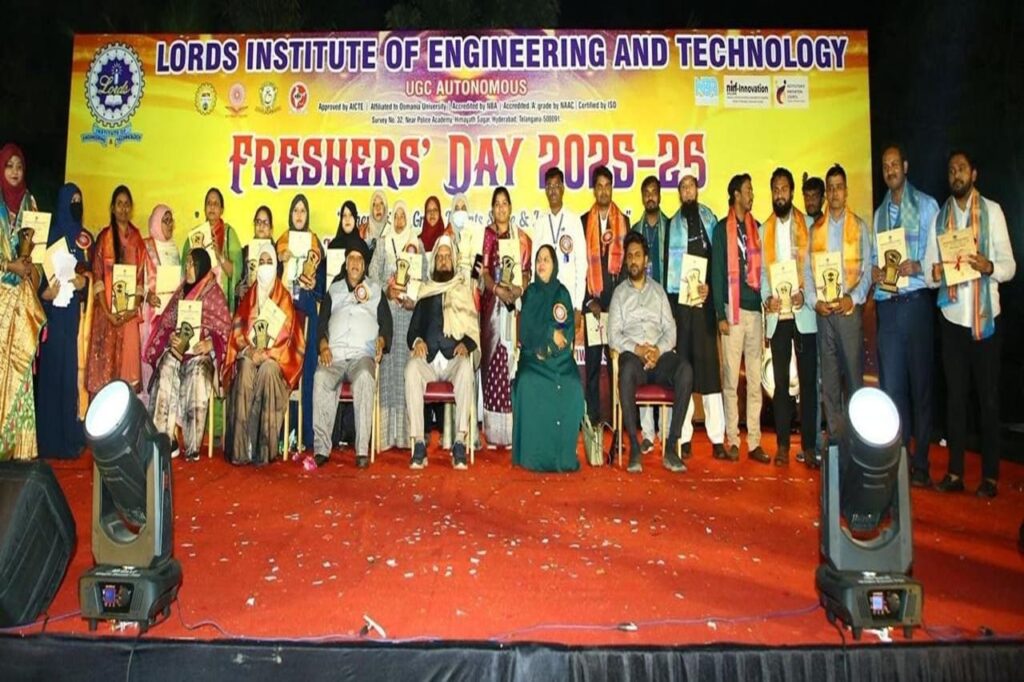Fresher’s Day Celebration 2025 - Lords Institute of Engineering and ...
