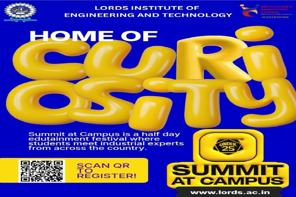 U25 Summit 2026 - Lords Institute of Engineering and Technology